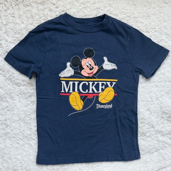 Disney | Shirts & Tops | Disney Mickey Mouse Navy Kids Tshirt | Poshmark